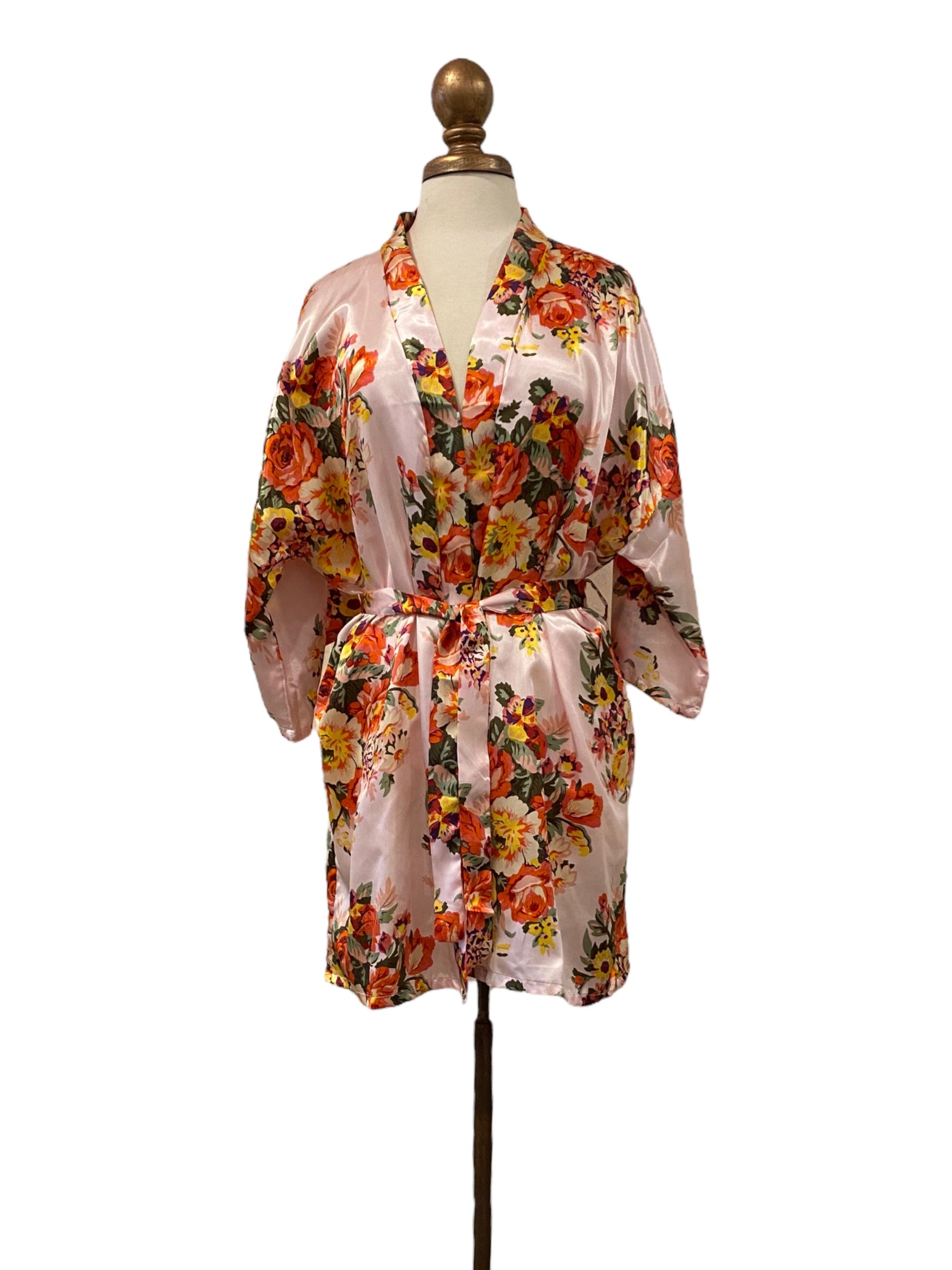 Bata Flores Rosa – Gitanos Bride